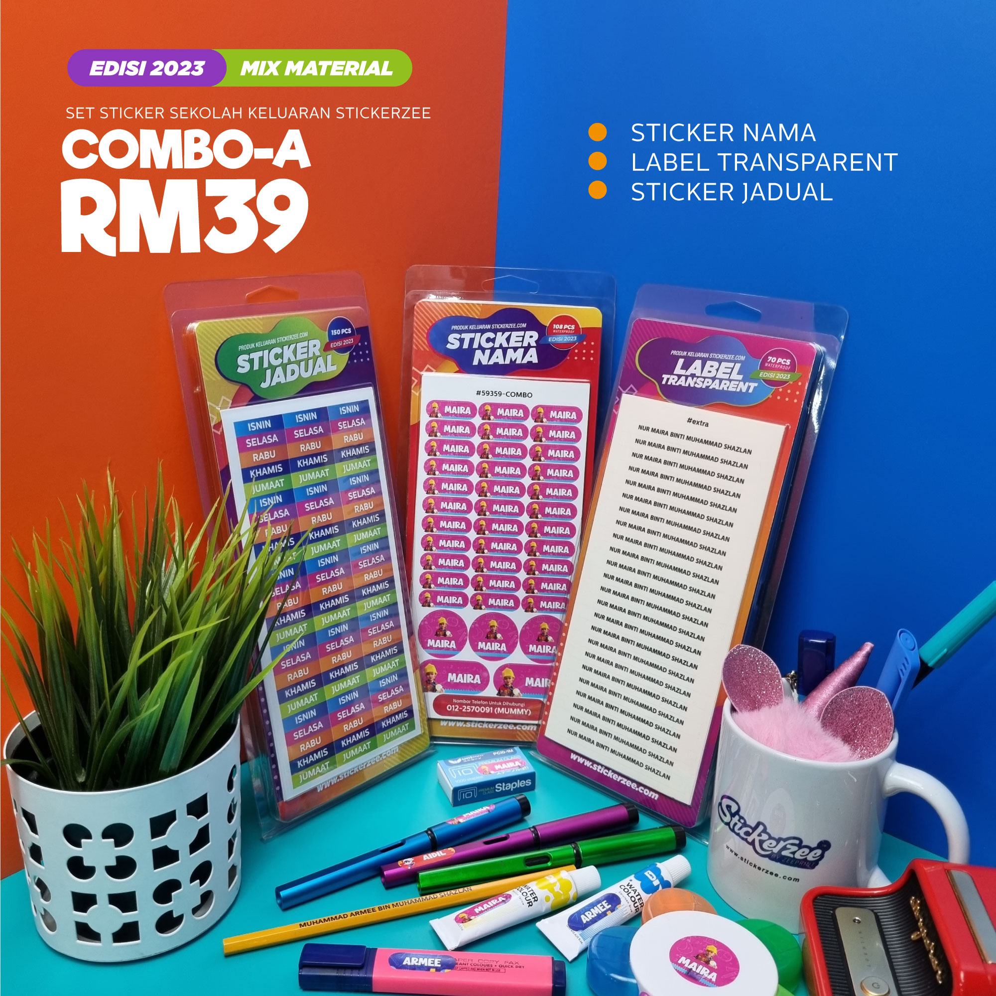 Stickerzee – a product by Zeeprint