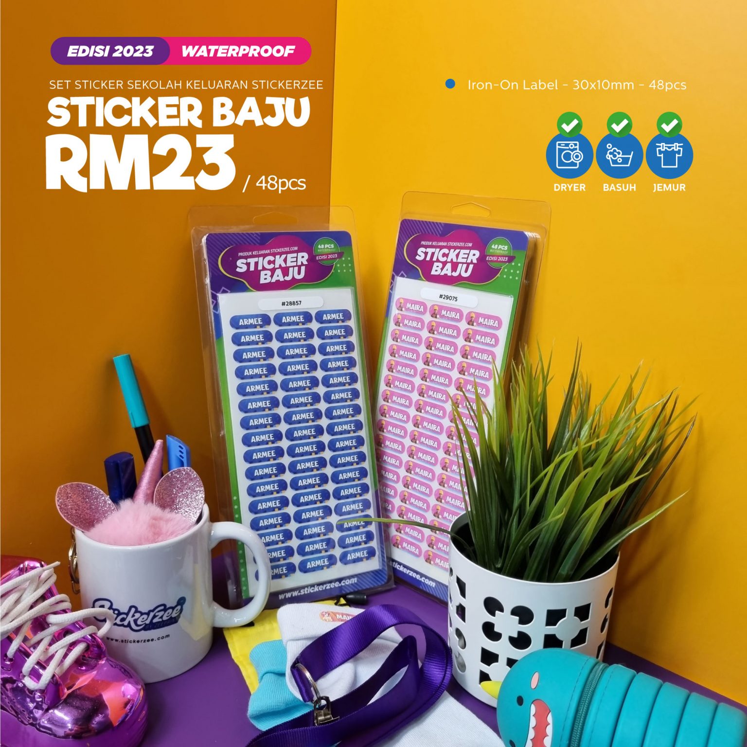 Sticker Baju – Stickerzee