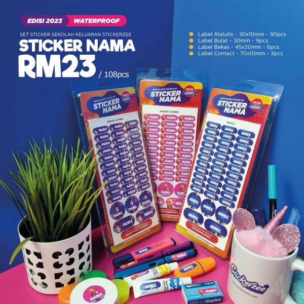 Sticker Sekolah – Stickerzee