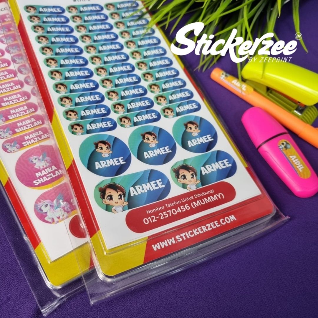 Sticker Nama – Stickerzee