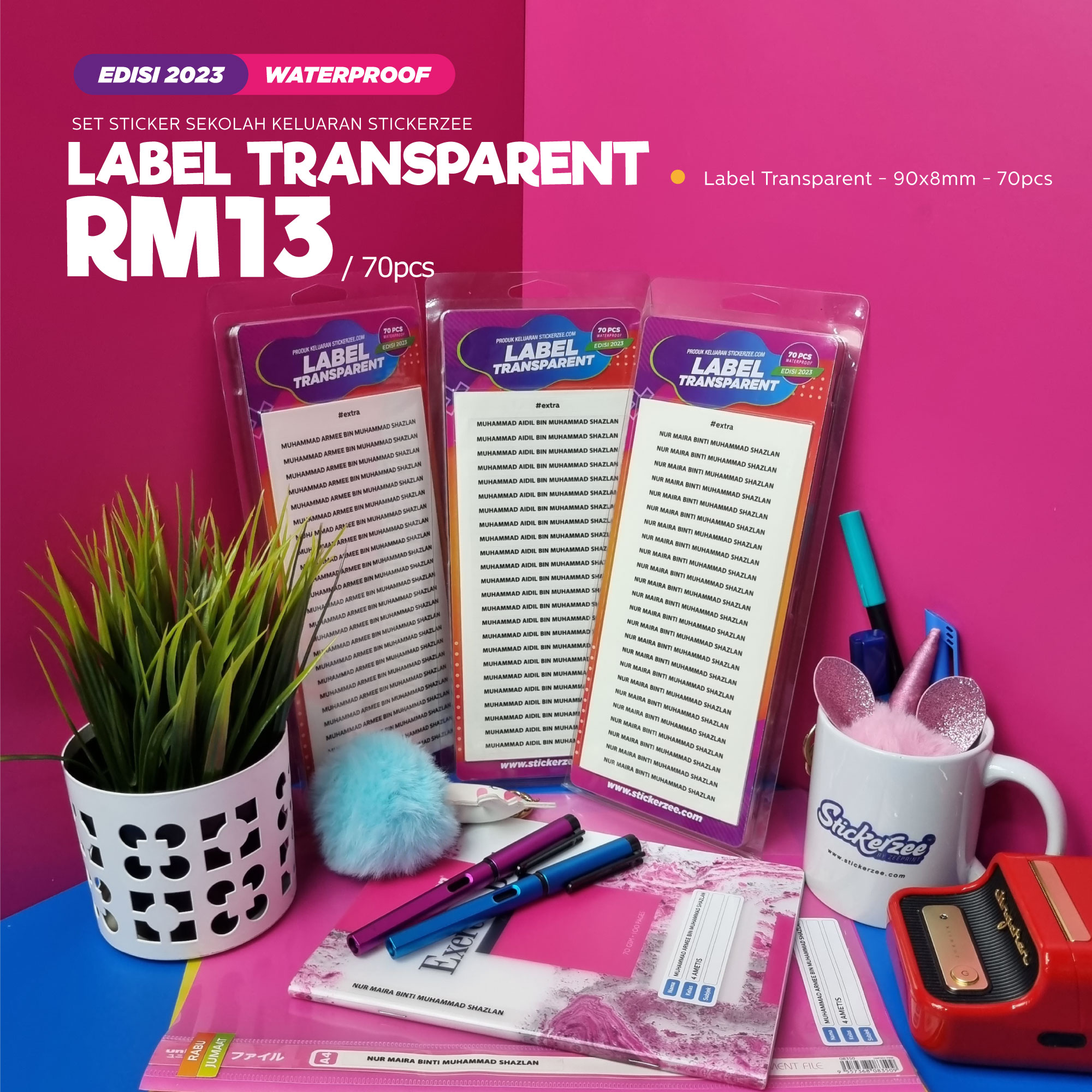 Sticker Sekolah – Stickerzee